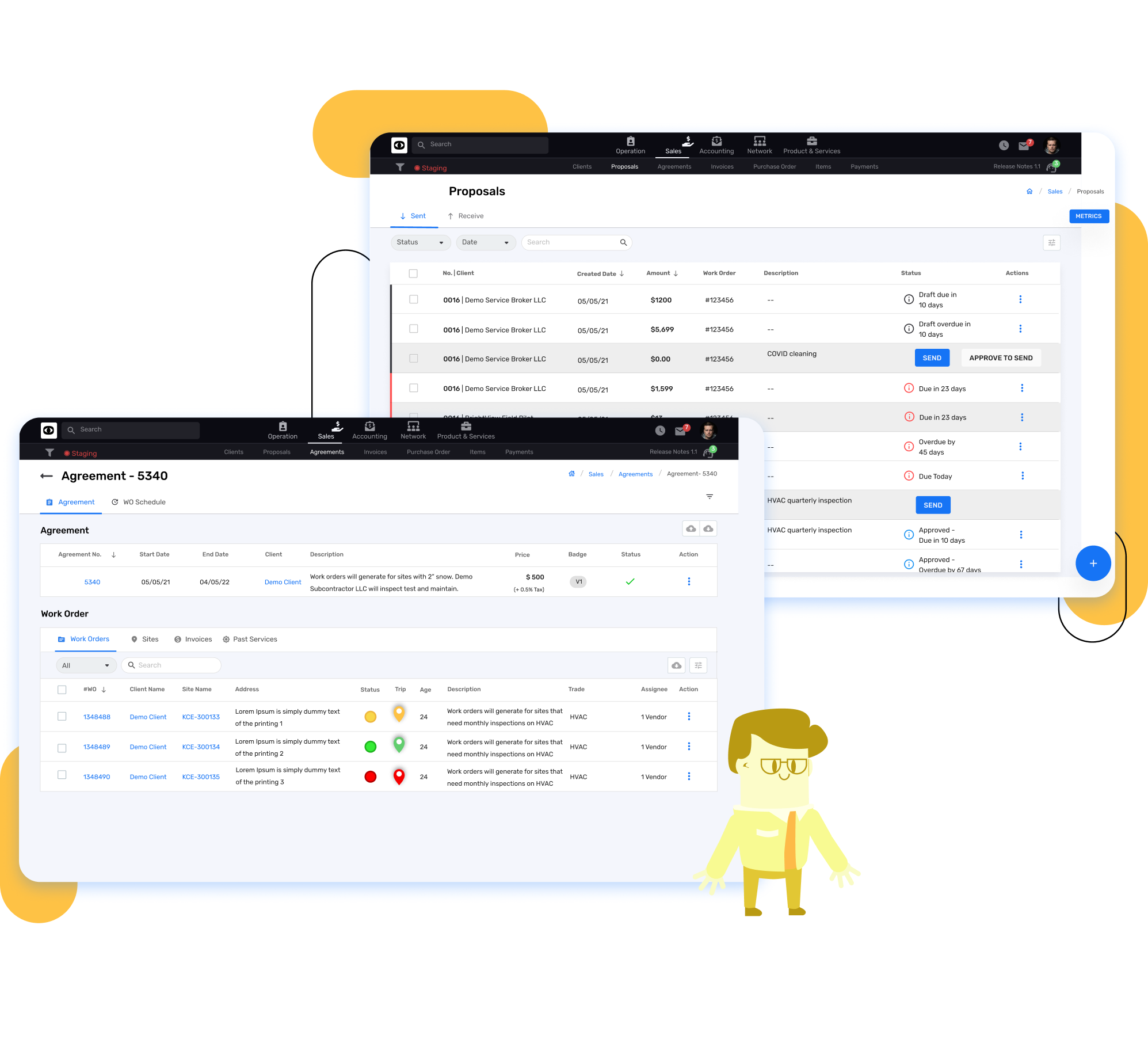UtilizeCore SaaS Platform | Service Hvac